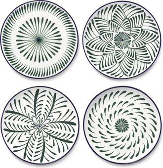 Serax Assiettes &agrave; dessert Baazar, Waww La Table - Set de 4 Serax