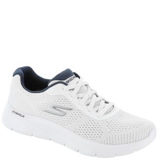 Skechers Herren GO Walk Flex Remark Sneaker, Weiß, 39.5 EU