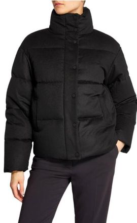 Joseph Black Carah Puffer Coat Size M