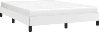vidaXL Cadre de lit sans matelas blanc 140x200 cm similicuir vidaXL