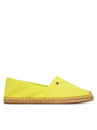 Tommy Hilfiger Espadrilles Flag Canvas Espadrille FW0FW08541 Gr&uuml;n