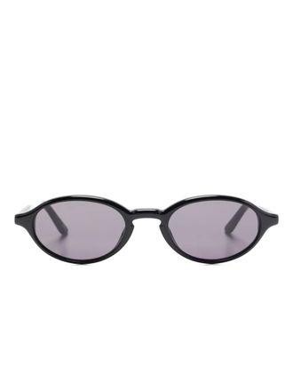 Chimi Eyewear Sonnenbrille mit ovalem Gestell - Schwarz