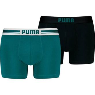 Puma Herren Unterhose EVERYDAY PLACED LOGO BOXER 2P
