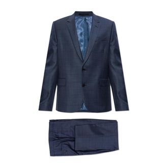 Paul Smith Zweiteiliger Anzug in schmaler Passform mit zwei Kn&ouml;pfen - - Suits - Herren - Blau - M