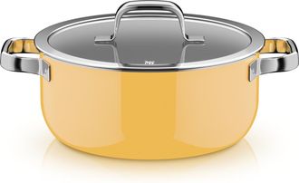 WMF Fusiontec Mineral Pro, Bratentopf, Deckel, 24 cm, langlebiges, kratzfestes Material, Topf Induktion, f&uuml;r alle Herdarten geeignet, Made in Germany, Man