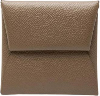 Herm&egrave;s Porte-monnaie Pre-owned - Femme - Pre-owned - Brun - Taille: ONE Size
