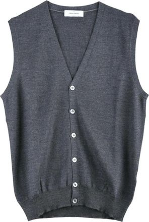 Gran Sasso Homme, Pulls, Gris, Taille: M Gilet
