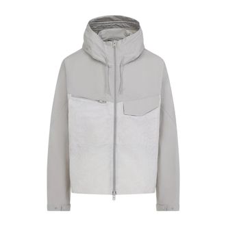 Yohji Yamamoto Hooded Utility Jacket - - Sport - Herren - Mehrfarbig - M