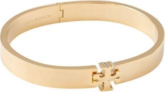 Tory Burch Femme, Accessoires, Jaune, Taille: M Bracelet Manchette Icon