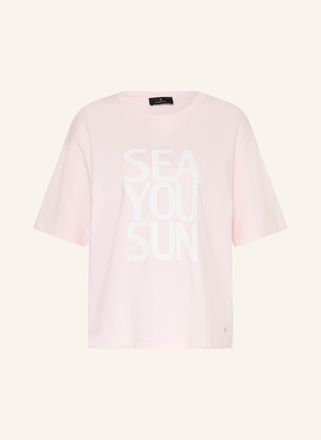 Monari Monari T-Shirt Mit Schmucksteinen rosa