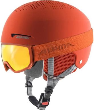 Alpina Kinder Helm ZUPO SET (+SCARABEO JR)