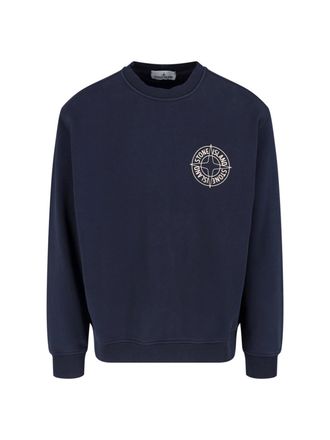 Stone Island Sweatshirt Outline Compass