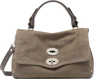Zanellato Postina Zashmere Small - Femme - Sacs - Vert - Taille: ONE Size