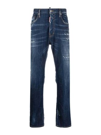 Dsquared2 Jean Bootcut - Bleu
