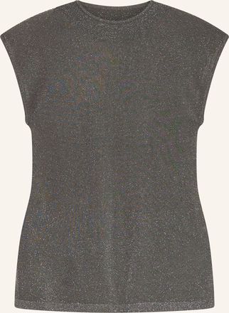 Tiger Of Sweden Top Cela Mit Glitzergarn gruen