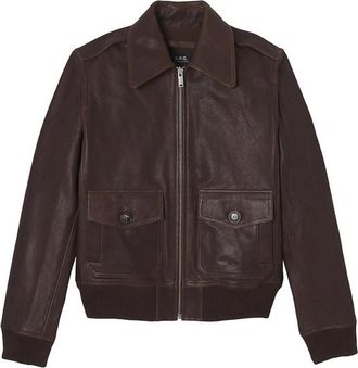 A.P.C. A. P.C. Knielanger Mantel - Braun