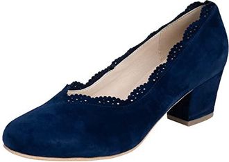 Hirschkogel Escarpins pour Femme, Bleu, 39 EU