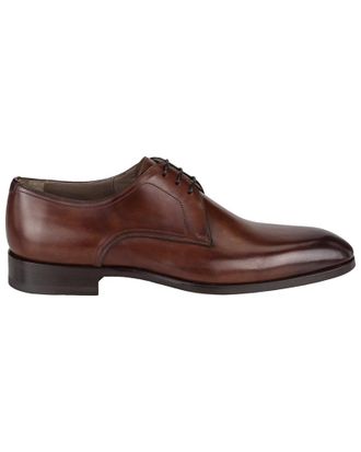Magnanni Business Schuhe in Derby-Form aus Glattleder in