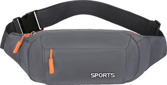 Generico Fitness-G&uuml;rteltasche: leichte Sporttasche, verstellbare Gurthalterung, Aufbewahrungsgurt mit sicherem Rei&szlig;verschluss, H&uuml;fttasche f&uuml;r Joggen im Freien,