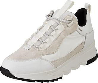 Geox Femme D Falena B Abx D Basket, White Off White,35 EU