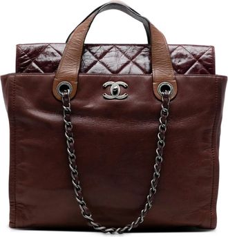 Chanel Hobo Bags - Iridescent Calfskin In The Mix Portobello Soft Tot - Gr. unisize - in Rot - f&uuml;r Damen