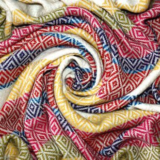 Lorenzo Cana Luxus Alpakadecke 100% Alpaka Fair Trade Decke Wohndecke handgewebt Sofadecke Tagesdecke Kuscheldecke 96034