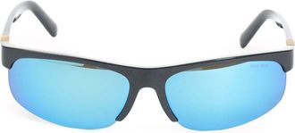 Miu Miu Eyewear Runway Sonnenbrille - Schwarz