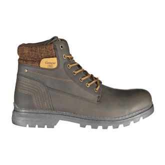 Carrera Brauner Herren Schn&uuml;rstiefel mit Kontrastdetails - - Shoes - Herren - Braun - 43 EU
