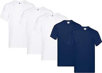 Fruit Of The Loom Fruit off the Loom Original T Lot de 5 t-shirts pour hommes, L