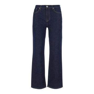 AG - Adriano Goldschmied Brinley Mid-Rise Gerades Jeans - - Jeans - Damen - Blau - W25