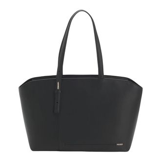 HUGO BOSS Tote Bag mit Logo-Schriftzug - - Bags - Damen - Schwarzk - ONE SIZE