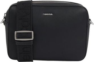 Calvin Klein Sac à Bandoulière Femme Must Camera Bag Petit, Noir (Ck Black), Taille Unique