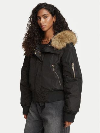 Liu Jo Winterjacke WF6071 T714A Schwarz Regular Fit