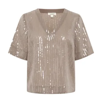 Soaked In Luxury Blusen - - Blouses & Shirts - Damen - Grau - XL