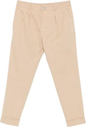 Incotex Homme, Pantalons, Beige, Taille: XL Chinos Slim Fit en coton stretch