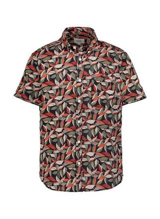 Camel Active Herren Hemden orange gebl&uuml;mt