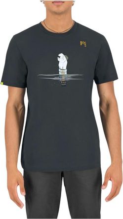 Karpos Homme, Tops, Gris, Taille: XL Wild Animal T-Shirt