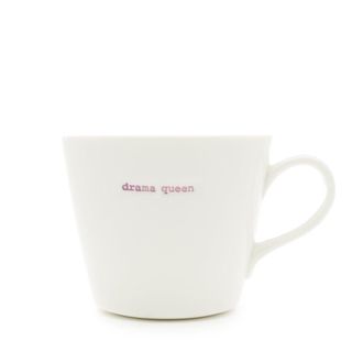 Keith Brymer Jones Kaffeebecher Word Range mit Drama Queen-Schriftzug