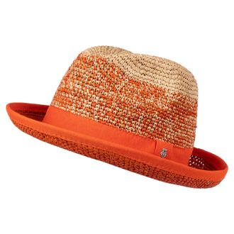 Roeckl Damen Andros Sonnenhut, Tangerine, One Size