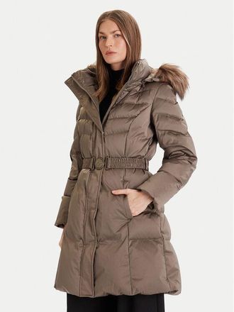 Guess Daunenjacke W5BL30 W2802 Khakifarben Regular Fit