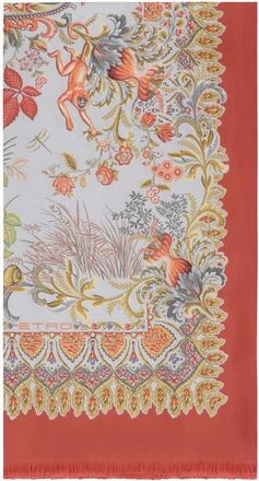 Etro Femme, Accessoires, Multicolore, Taille: ONE Size Silk Scarf