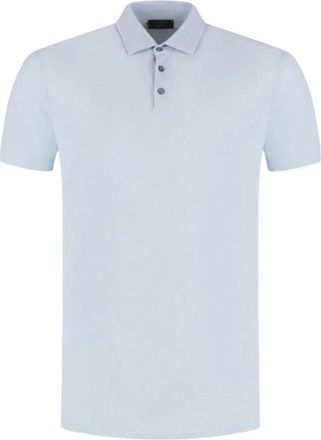 Zanone Homme, Tops, Bleu, Taille: 2XL Polo MC