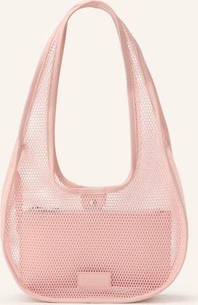 Seidenfelt Manufaktur Schultertasche Halkia Aus Mesh rosa