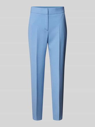 s.Oliver Black Label Regular Fit Cigarette Pants aus Viskose-Mix mit elastischem Bund