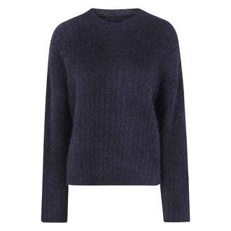 Uma Wang Round-Neck Strickwaren - - Knitwear - Damen - Blau - S