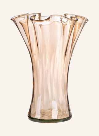 Gilde Vase Artesania braun