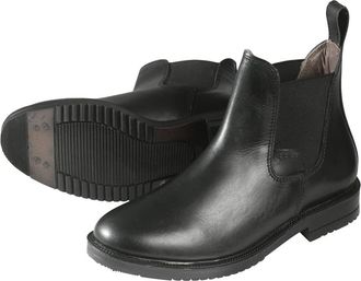 Pfiff Herren 744813 Jodhpurstiefelette, Leder, Schwarz, 40 EU