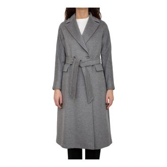 Max Mara Stilvoller Wollmantel f&uuml;r Frauen - - Coats - Damen - Grau - XS