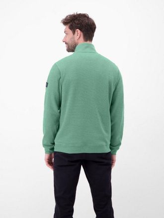 Lerros Sweater SELANIK Troyerkragen mit Rei&szlig;verschluss