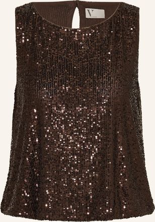 Vera Mont V By Vera Mont Blusentop Mit Pailletten braun